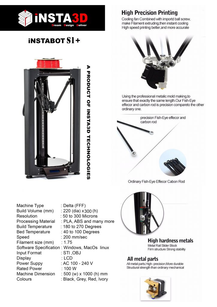 Products - INSTA3D TECHNOLOGIES