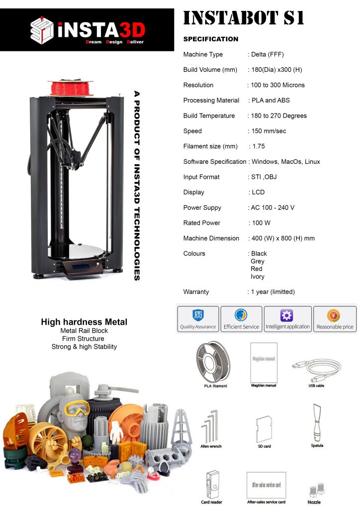 Products - INSTA3D TECHNOLOGIES